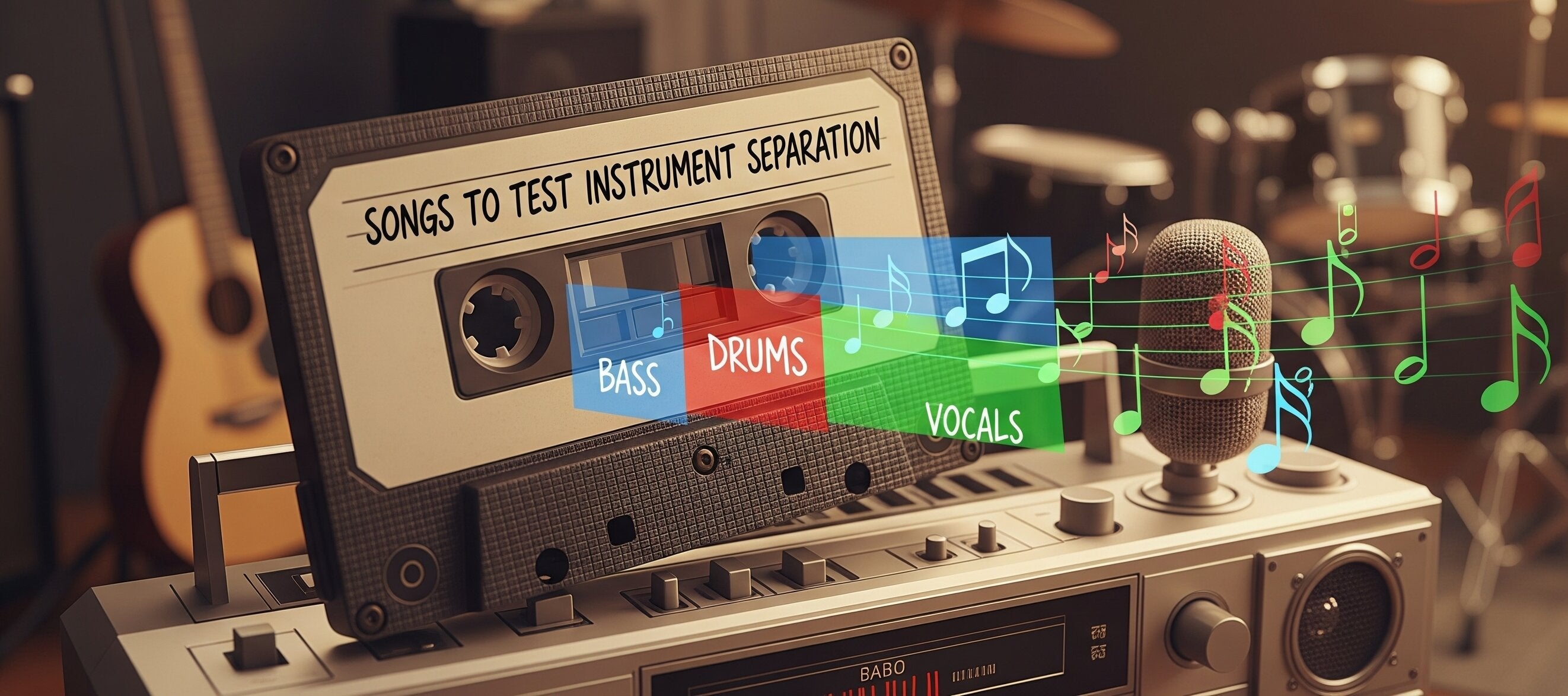 Five Songs to Test Instrument Separation: Bringing Out Each Layer of S ...