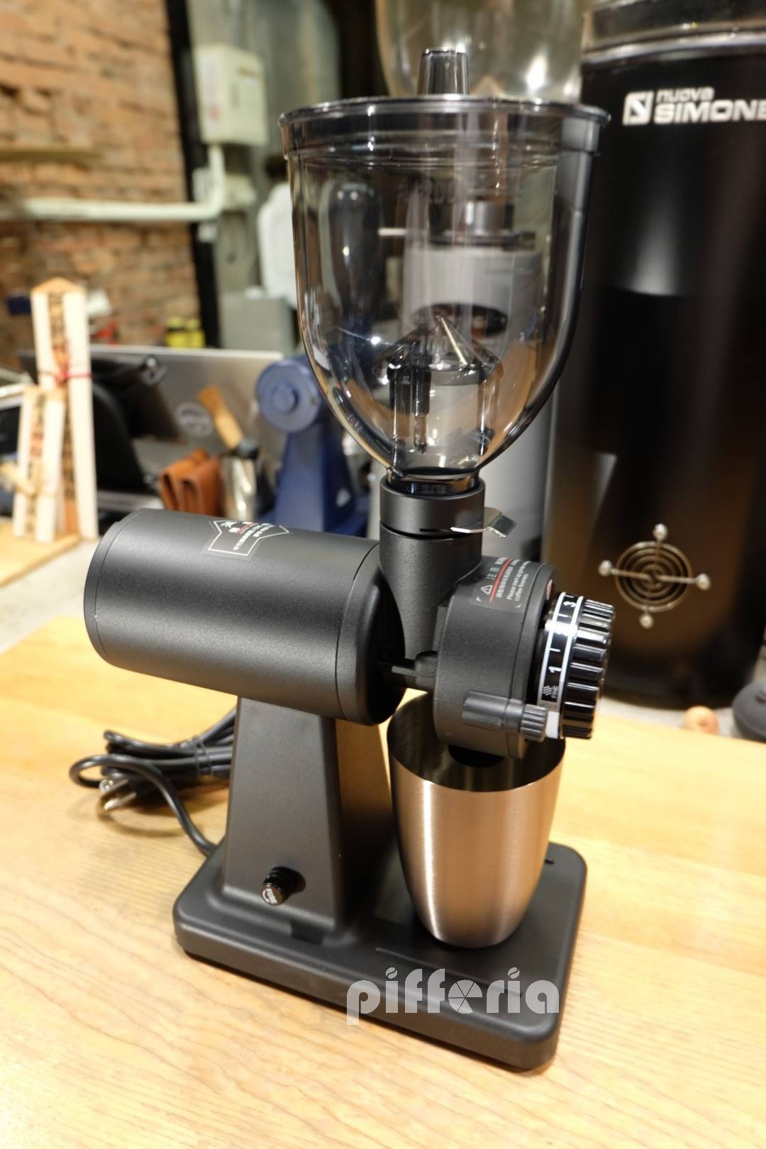 Feima 601N Electric Coffee Grinder | HRC60 Steel 60mm Flat Burrs ...