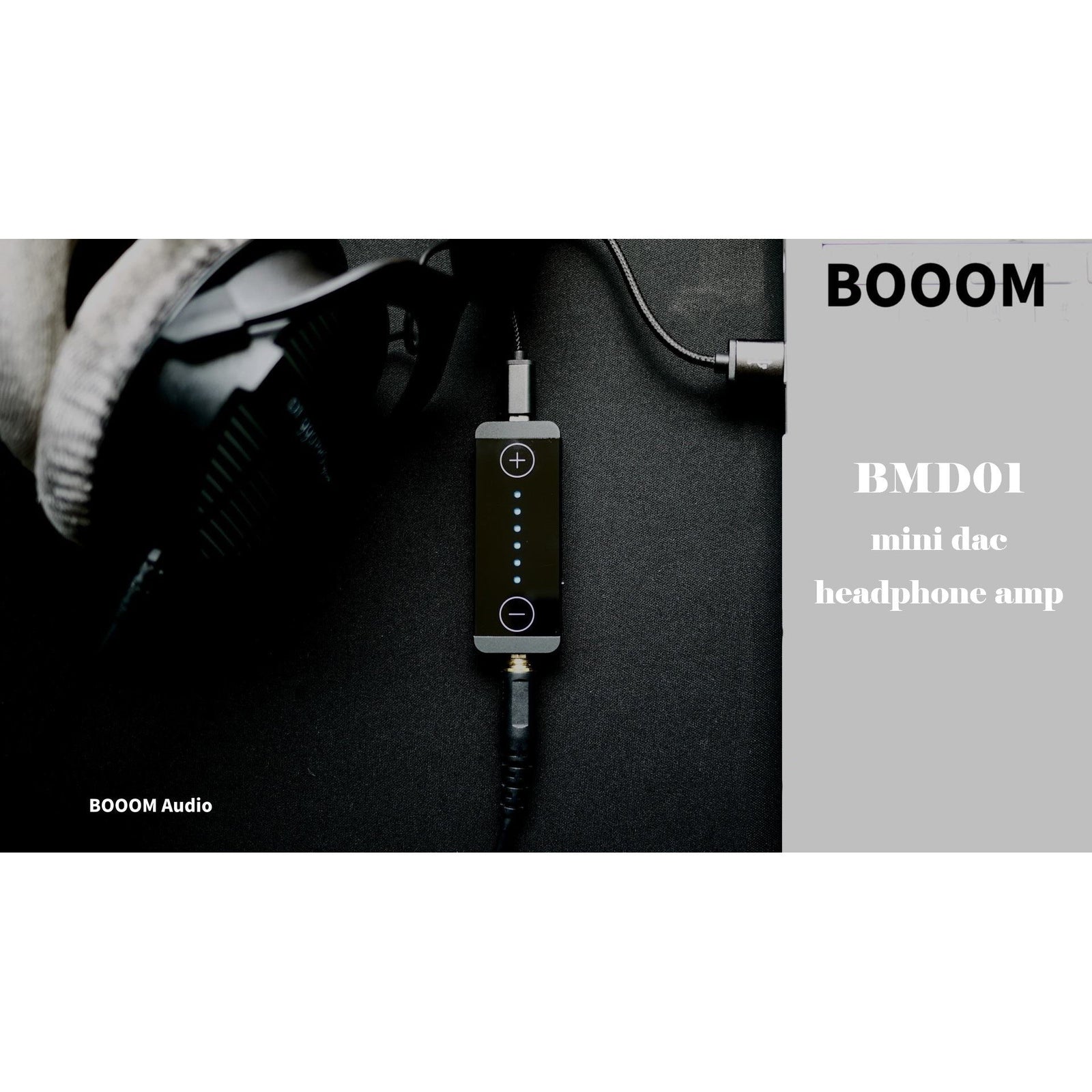 Booom BMD01 Portable DAC + Headphone Amp + Preamp | Class A Amplifier - Pifferia Global